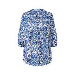 Tchibo - Bedruckte Tunika-Bluse - Damen - Gr. 48 - wei&szlig;/print