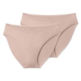 Tchibo - 2 Slips - Damen - Gr. XL - beige