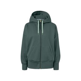 Tchibo - Sweatjacke - Damen - Gr. M - dunkelgr&uuml;n