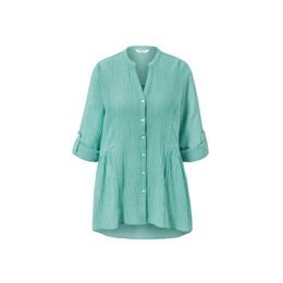 Tchibo - Gestreifte Longbluse - Damen - Gr. 40 - creme/gestreift