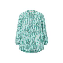 Tchibo - Bedruckte Tunika-Bluse - Damen - Gr. 46 - wei&szlig;/print