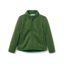 Tchibo - Kleinkind-Strickfleecejacke - Kinder - Gr. 122/128 - gr&uuml;n