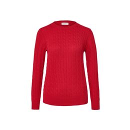 Tchibo - Zopfstrickpullover - Damen - Gr. M - rot