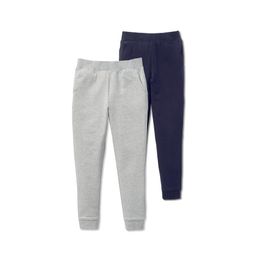Tchibo - 2 Sweathosen - Kinder - Gr. 110/116 - dunkelblau