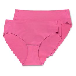 Tchibo - 2 Magic-Cut-Slips - Damen - Gr. M - pink