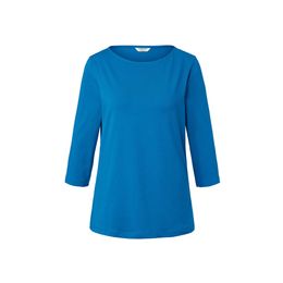 Tchibo - Shirt mit 3/4-Arm - Damen - Gr. XL - blau