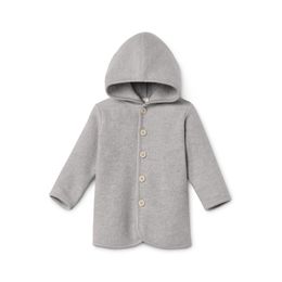 Tchibo - Walkjacke aus 100% Wolle - Baby - Gr. 86/92 - beige