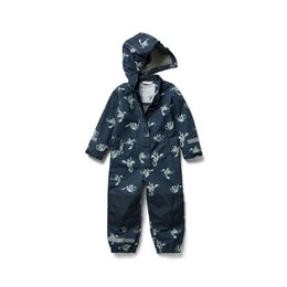 Tchibo - Kinder-Regen-Einteiler - Kinder - Gr. 122/128 - blau/print