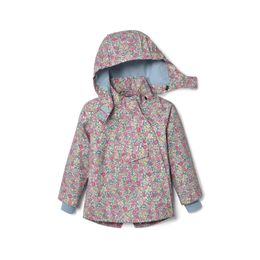 Tchibo - Kinder-Regenjacke - M&auml;dchen - Gr. 122/128 - mehrfarbig/gebl&uuml;mt
