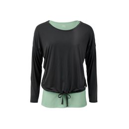 Tchibo - 2-in-1-Sportshirt - Damen - Gr. XXL - hellgr&uuml;n