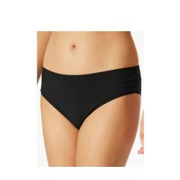 3 Schiesser Brazilian-Slips - Damen - Gr. 40 - schwarz
