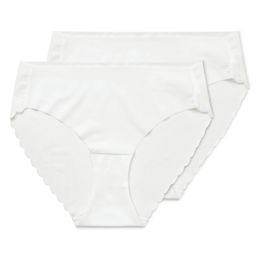 Tchibo - 2 Magic-Cut-Slips - Damen - Gr. XS - wei&szlig;