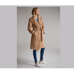 Tchibo - Mantel aus weicher Wollmischung in Camel - Damen - Gr. XL - braun