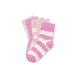 Tchibo - 5 Paar Socken - Damen - Gr. 39-42 - rosa