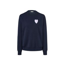 Tchibo - Sweatshirt - Damen - Gr. M - dunkelblau/print