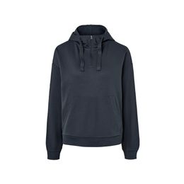 Tchibo - Piqu&eacute;-Loungesweater - Damen - Gr. XL - dunkelblau