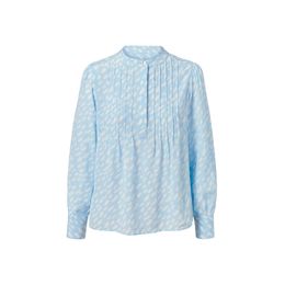 Tchibo - Bluse mit Print - Damen - Gr. 38 - hellblau/print