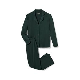 Tchibo - Pyjama - Damen - Gr. S - dunkelgr&uuml;n