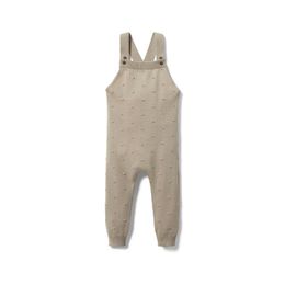 Tchibo - Baby-Strick-Latzhose - Baby - Gr. 86/92 - beige