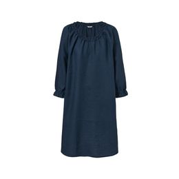 Tchibo - Leinenkleid - Damen - Gr. M - dunkelblau