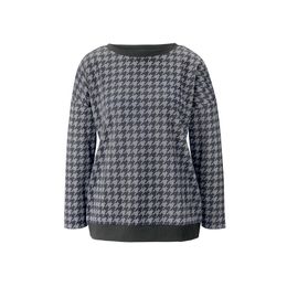 Tchibo - Sweatshirt - Damen - Gr. S - anthrazit/jacquard