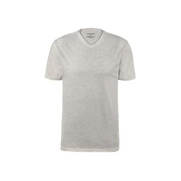 Tchibo - 2 T-Shirts mit V-Ausschnitt - Herren - Gr. XL - wei&szlig;/gestreift