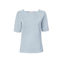 Tchibo - Gestreiftes Halbarmshirt - Damen - Gr. S - blau/gestreift