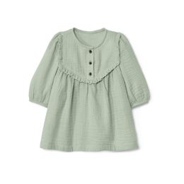 Tchibo - Kinder-Premium-Bluse - M&auml;dchen - Gr. 122/128 - gr&uuml;n