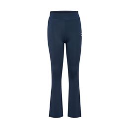 Hummel Hmljr High Waist Flared Tights - Kinder - Gr. 122 - schwarz