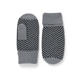 Tchibo - Strick-F&auml;ustlinge - Damen - Gr. 6,5 - schwarz