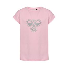 Hummel Hmljr Reg T-Shirt Big Bee - M&auml;dchen - Gr. 134/140 - rosa