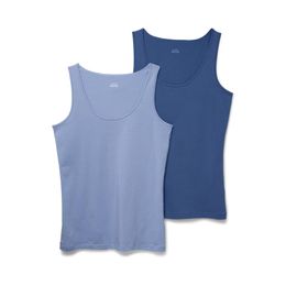 Tchibo - 2 Tops - Damen - Gr. XS - lila
