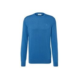 Tchibo - Pullover mit Rundhalsausschnitt - Herren - Gr. S - blau