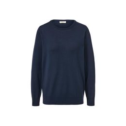 Tchibo - Pullover aus Merinowolle - Damen - Gr. M - dunkelblau