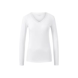 Tchibo - Langarm-Unterhemd - Damen - Gr. XL - wei&szlig;