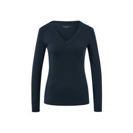 Tchibo - Langarm-Unterhemd - Damen - Gr. L - dunkelblau