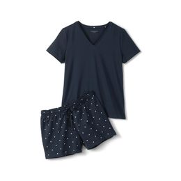 Tchibo - Shorty-Pyjama - Damen - Gr. XL - wei&szlig;