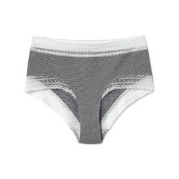 Tchibo - Bodyforming-Panty - Damen - Gr. L - schwarz/gestreift