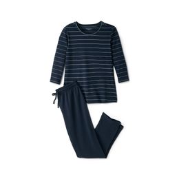 Tchibo - Pyjama - Damen - Gr. S - dunkelblau