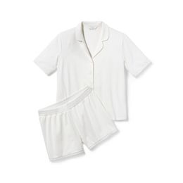 Tchibo - Shortypyjama - Damen - Gr. XL - wei&szlig;