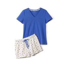 Tchibo - Shorty-Pyjama - Damen - Gr. M - creme