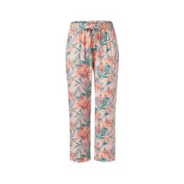 Tchibo - Relaxhose - Damen - Gr. XL - apricot/gebl&uuml;mt