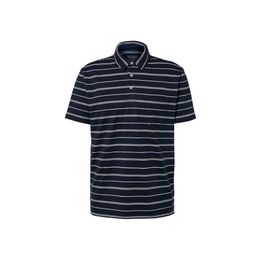 Tchibo - Jersey-Poloshirt - Herren - Gr. XL - dunkelblau/gestreift