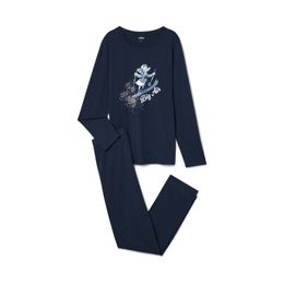 Tchibo - Kinder-Pyjama &raquo;Mickey and Friends&laquo; - Jungen - Gr. 170/176 - dunkelblau