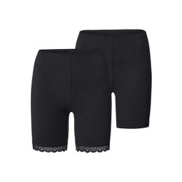 Tchibo - 2 Radler-Shorts - Damen - Gr. XXL - schwarz