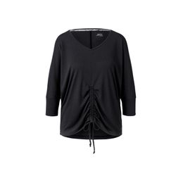 Tchibo - 3/4-Sport-und-Yogashirt - Damen - Gr. XL - schwarz