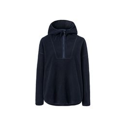 Tchibo - Fleece-Kapuzenpullover - Damen - Gr. S - dunkelblau