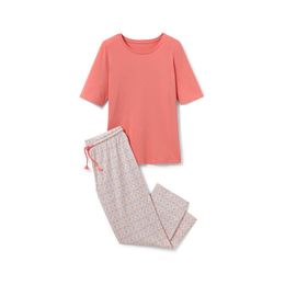 Tchibo - 7/8-Pyjama - Damen - Gr. L - apricot
