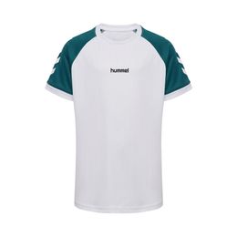 Hummel Hmljr Stripe T-Shirt - Kinder - Gr. 158/164 - gr&uuml;n