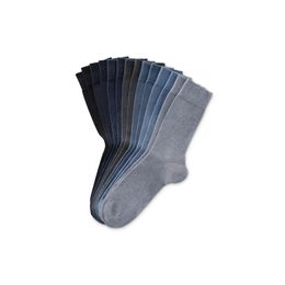 Tchibo - 7 Paar Socken - Herren - Gr. 41-43 - dunkelblau